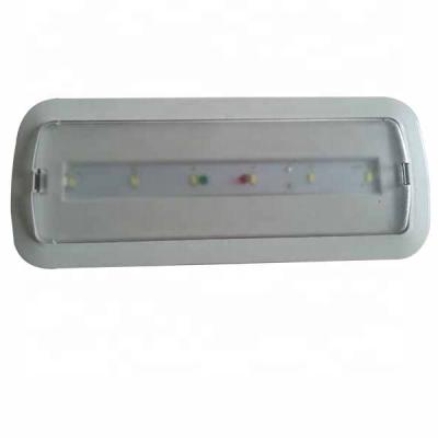 China 3W Wall Mounted Ceiling Recessed LED Rechargeable Emergency Light 180 Min Backup 220V for sale