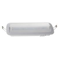 China Ceiling Recessed LED Emergency Exit Sign Light 3.6V Ni-Cd Battery 6500K Cold White 3-Year Warranty for sale