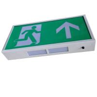 China 2.5W LED Emergency Exit Sign 220-240V 3-Hour Duration Rechargeable Emergency Light for sale