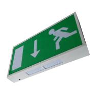 China 2.5W LED Emergency Exit Sign 220-240V 3-Hour Duration Rechargeable Emergency Light for sale