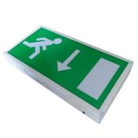 China 2.5W LED Emergency Exit Sign 220-240V 3-Hour Duration Rechargeable Emergency Light for sale