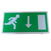 China 2.5W LED Emergency Exit Sign 220-240V 3-Hour Duration Rechargeable Emergency Light for sale