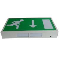 China 2.5W LED Emergency Exit Sign 220-240V 3-Hour Duration Rechargeable Emergency Light for sale