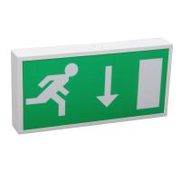 China Running Man Ni-Cd Battery Backup LED Emergency Exit Light 3.6V 1.0Ah 3-Hour Duration for sale