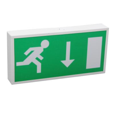 China Running Man Ni-Cd Battery Backup LED Emergency Exit Light 3.6V 1.0Ah 3-Hour Duration for sale