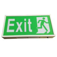 China Running Man Ni-Cd Battery Backup LED Emergency Exit Light 3.6V 1.0Ah 3-Hour Duration for sale