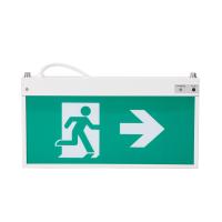China Ceiling Mounted LED Exit Light 3.6V Ni-Cd Battery 3 Hours Emergency Exit Sign 220-240V for sale