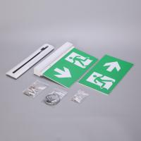 China 5-in-1 Installation Luminous Emergency Exit Sign Li-ion Battery 3 Hours Duration for sale
