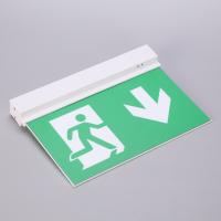 China 5-in-1 Installation Luminous Emergency Exit Sign Li-ion Battery 3 Hours Duration for sale