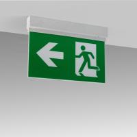 China Emergency Exit Light Sign Li-ion Battery Backup 3 Hours ABS Casing 3.6W CE ROHS for sale