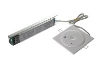 China IP20 Ceiling Recessed Emergency LED Down Light 3W 3 Hours Non-Maintained 220-240V for sale