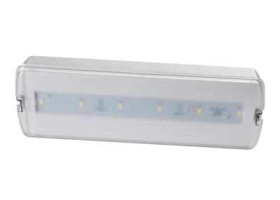China SMD Indoor LED Rechargeable Emergency Light 3.6V 3h Frosted Cover Wall Mounted for sale