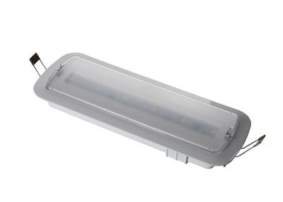 China Ceiling Recessed Emergency Light 230V Ni-Cd Battery Rechargeable LED 3 Hours for sale