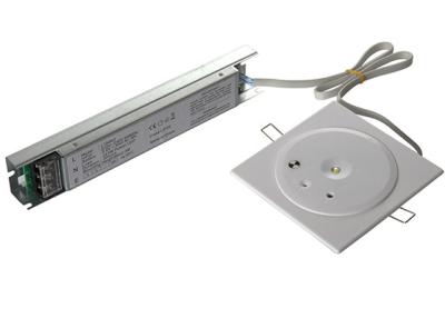 China 3W LED Emergency Ceiling Recessed Downlight with 3-Hour Operation and 350mm Size for sale