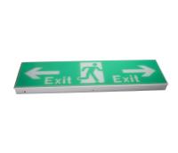 China Wall Mounted SMD LED Emergency Exit Sign with Running Man Symbol - 550mm x 190mm, 3+ Hour Duration for sale
