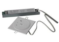 China IP20 Ceiling Recessed LED Emergency Light 3 Hours NiMH Battery Non-Maintained 220-240V for sale