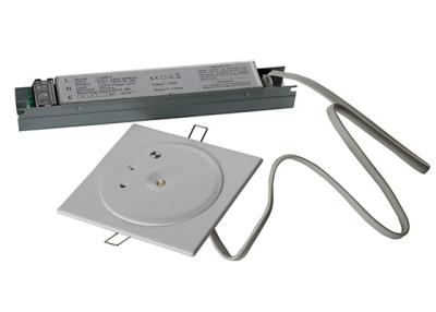 China IP20 Ceiling Recessed LED Emergency Light 3 Hours NiMH Battery Non-Maintained 220-240V for sale