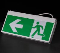 China Wall Surface LED Emergency Light 300mm x 155mm with 3+ Hours Operation and IP20 Rating for sale