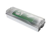 China Wall Surface Mounted LED Rechargeable Emergency Light 345mm × 107mm × 76mm IP65 Rated with 3+ Hours Backup for sale