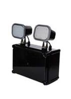 China High Brightness LED Rechargeable Twin Spot Emergency Light 220V 3 Hours IP65 for sale