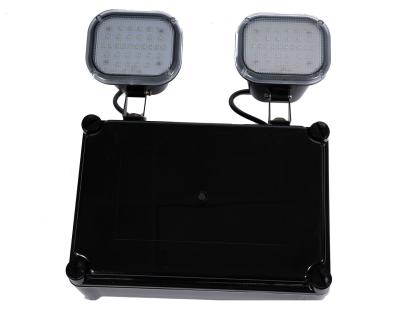 China Industrial Twin-Spot LED Emergency Light 6V 4.5Ah Battery IP65 Rated with 3+ Hours Duration for sale