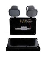 China Industrial Twin-Spot LED Emergency Light 6V 4.5Ah Battery IP65 Rated with 3+ Hours Duration for sale
