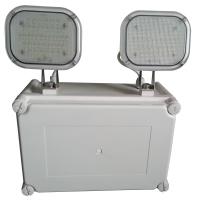 China IP65 Waterproof LED Twin-spot Emergency Light 6V 4.5Ah Battery 280mm×133mm×320mm Wall Mounted for sale