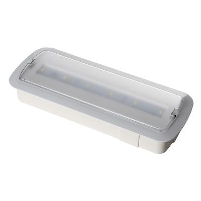 China Wall Recessed Ni Cd Battery Powered 6pcs Led Emergency Rechargeable Light for sale