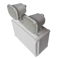 China TL084AN LED Twin-Spot Emergency Light 110V/220V with 3+ Hour Battery Backup and IP65 Rating for sale