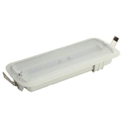 China Industrial 3W SMD 5730 LED Ceiling Emergency Light with Ni-Cd Battery 3.6V 1.8Ah, 3+ Hours Duration for sale