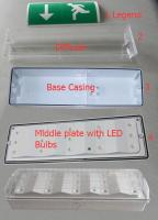 China IP65 Waterproof LED Emergency Light 3 Hours Battery Backup 15 SMD 2835 for sale