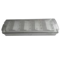 China IP65 Waterproof Emergency Light 345x118x80mm with 3+ Hour Duration and 15 LED Array for Ceiling Surface Mounting for sale