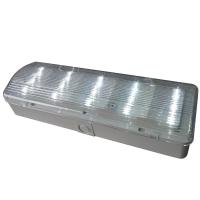China Commercial Building Exit Rechargeable LED Emergency Light 3.6V 0.6Ah Battery 345mm×118mm×80mm for sale