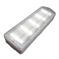 China Industrial SMD LED Emergency Bulkhead Light 345mm x 118mm with 3+ Hours Duration and IP20 Rating for sale