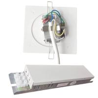China IP20 Ceiling Recessed Emergency Light 3W LED with 3.6V 1.6Ah Battery and 350mm×110mm×38mm Dimensions for sale