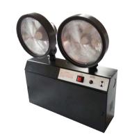 China Custom Battery Operated Twin Spot Emergency Light 220V with Steel Casing - 3+ Hours Duration, 272x80x301mm for sale