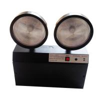 China Custom Battery Operated Twin Spot Emergency Light 220V with Steel Casing - 3+ Hours Duration, 272x80x301mm for sale