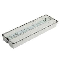 China IP65 Waterproof LED Emergency Lamp with 3+ Hours Battery Backup - 345mm x 107mm x 80mm for sale