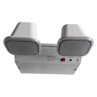 China Interior Twin Spot Emergency Lights 220-240V 120mA with 3-Year Warranty, 272x80x301mm Steel Casing for sale