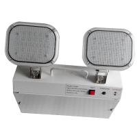 China Interior Twin Spot Emergency Lights 220-240V 120mA with 3-Year Warranty, 272x80x301mm Steel Casing for sale