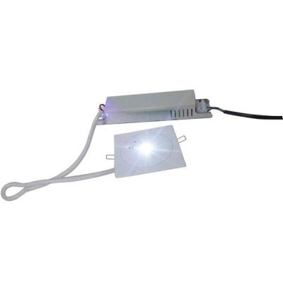 China 110V/220V IP42 40mA Ceiling Recessed Non-Maintained LED Emergency Downlight 3W 3 Hours Runtime for sale