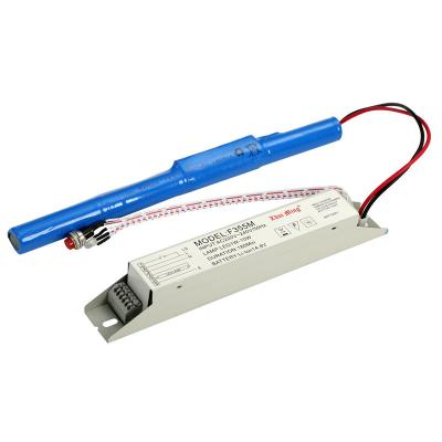 China F355M Full Output Emergency Light Conversion Kit with 14.8V Li-ion Battery, 3+ Hours Duration, 200mm×32mm×35mm for sale