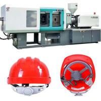 China Hydraulic Plastic Safety Helmet Injection Molding Machine Customized Color for sale