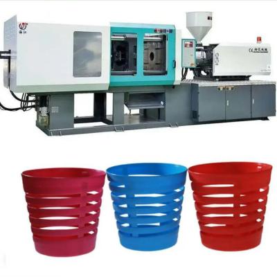 China Horizontal Plastic Injection Molding Machine For Household Garbage Trash Basket Making for sale
