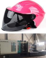 China Red Safety Helmet Making Injection Molding Machine With High Otput for sale