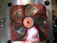 China High Precision Fan Blade Injection Molding Molds Single / Multi Cavity Size Customized for sale