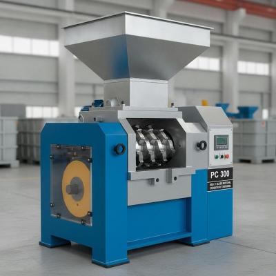 China 350 Kg Plastic Crusher Machine PC 300 Built with SKD 11 Blade Material Providing Consistent Plastic Crushing Performance for sale