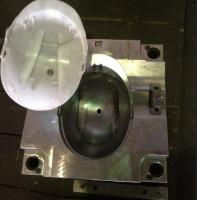 China Multi Cavity Plastic Making Machine / Plastic Injection Molding For Industrial Helmet for sale