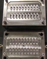 China High Precision Plastic Injection Molding / Nail Patch Plastic Moulder Machine for sale