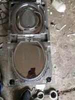 China Toilet Lid Mold Auto Injection Molding Machine With Cold / Hot Runner for sale